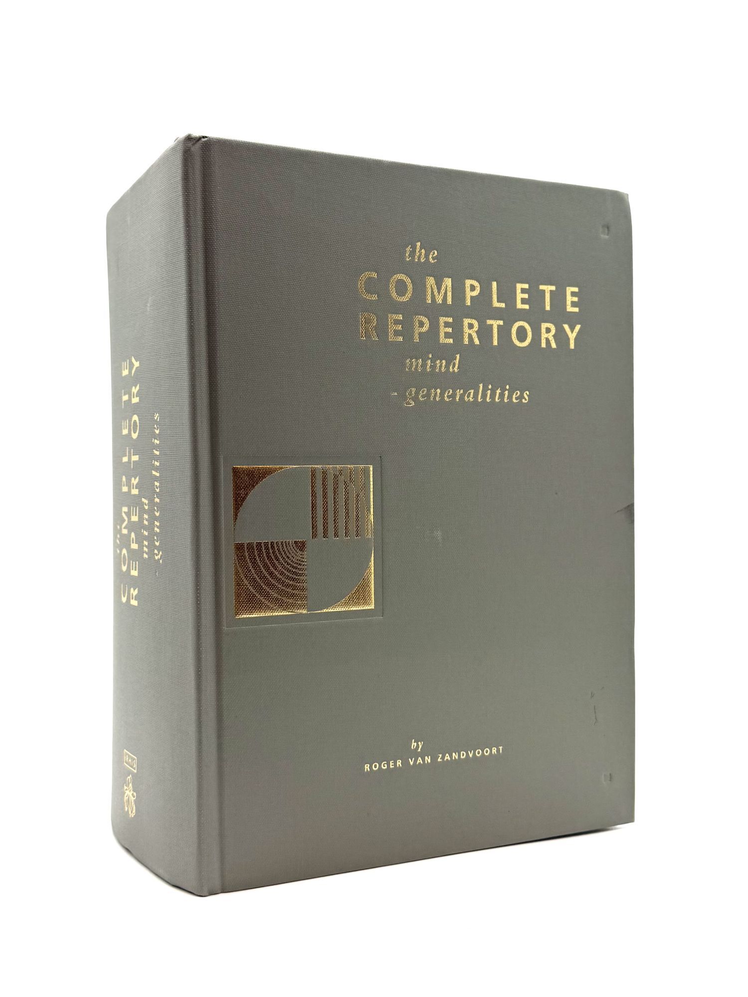 The Complete Repertory Mind-Generalities | Roger Van Zandvoort | First ...